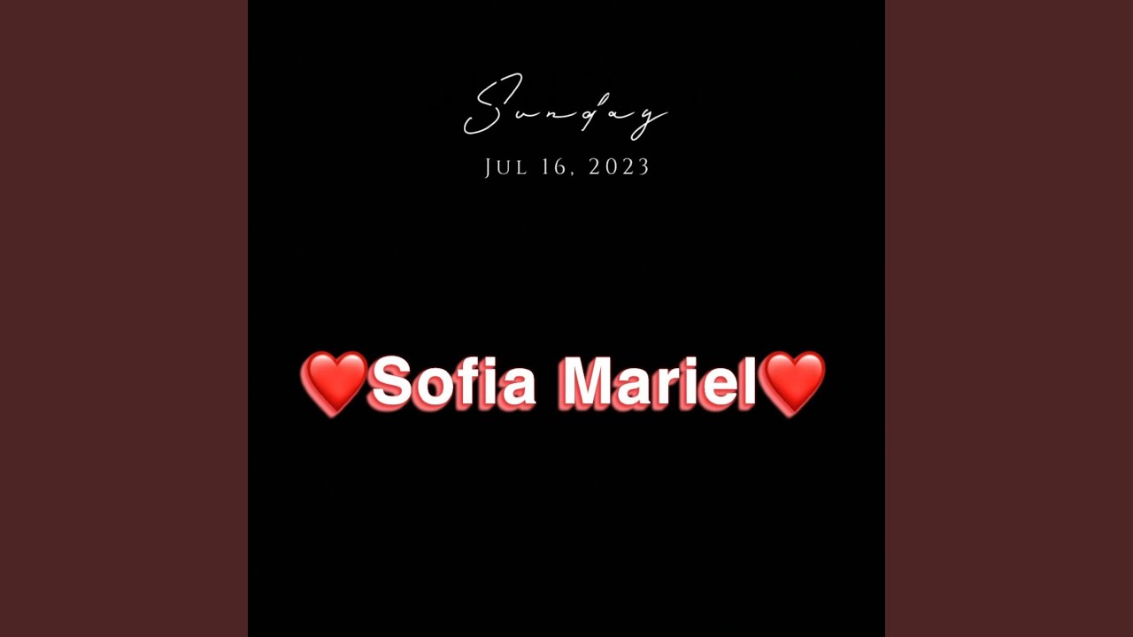 Sofia Mariel - YouTube