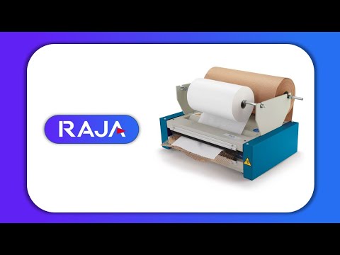 Geami WrapPak® machine voor papierbescherming | RAJA - YouTube