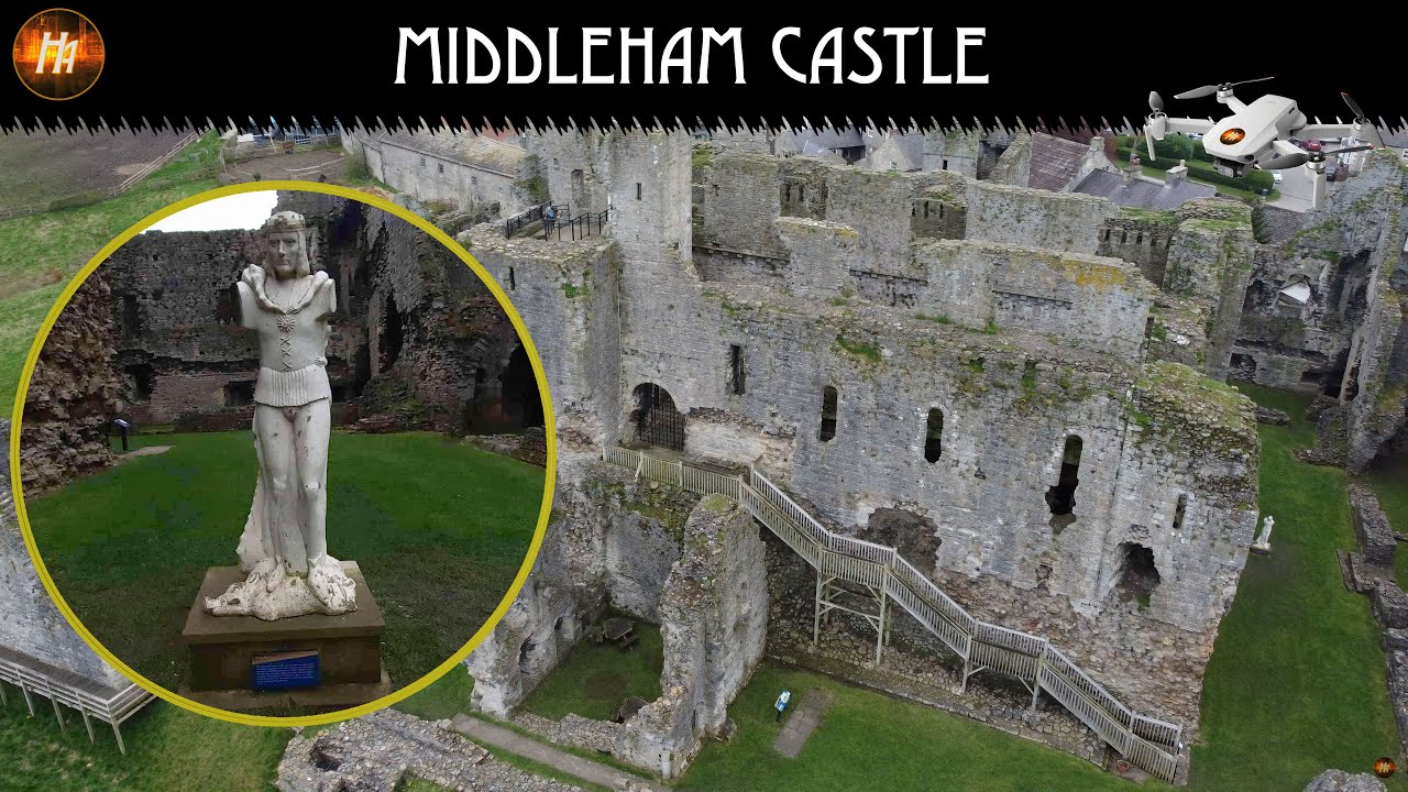 Middleham Castle | English History | 4k Drone Footage - YouTube