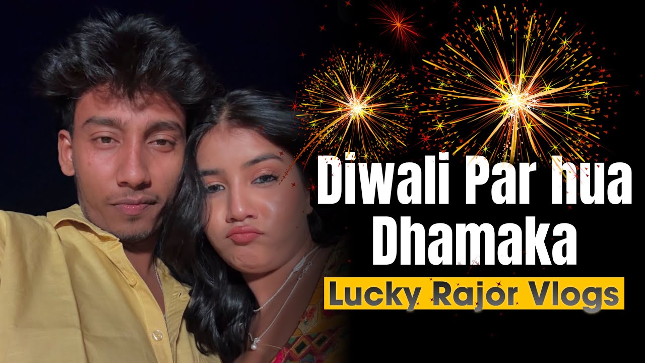 Diwali vlog💋🙂‍↕️ | Lucky Rajor Vlogs - YouTube