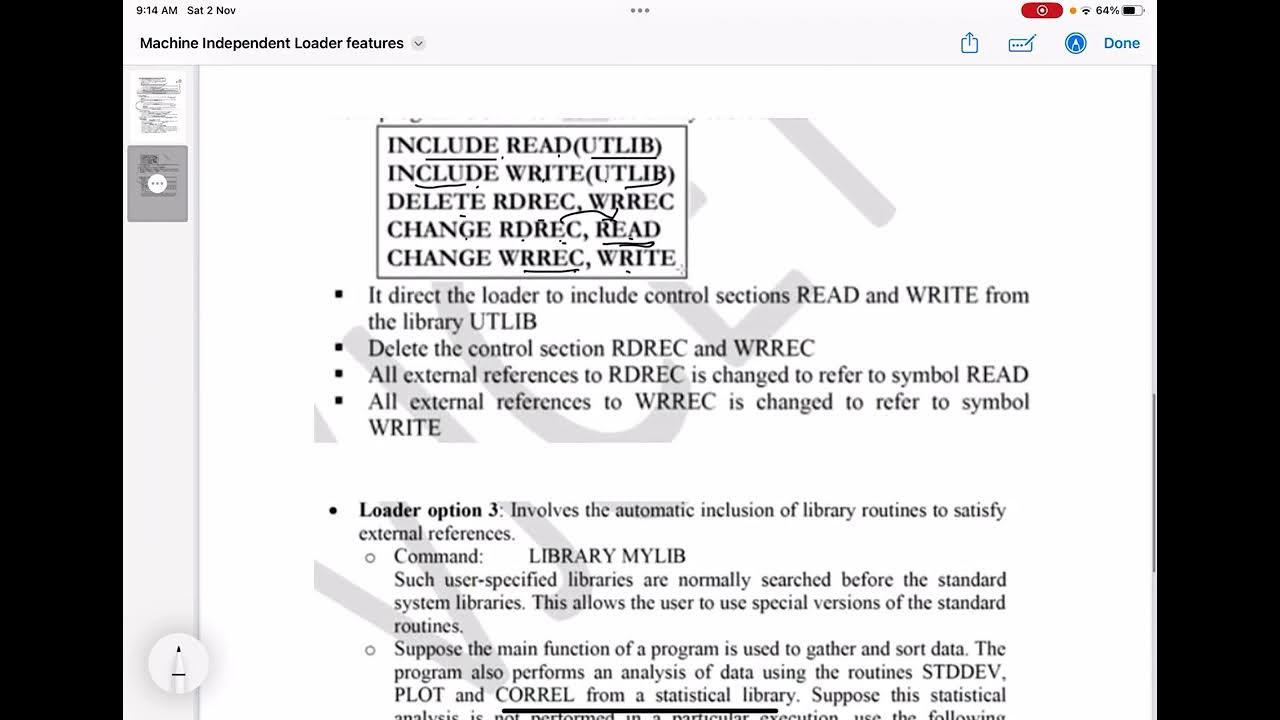 Machine independent loader features - YouTube