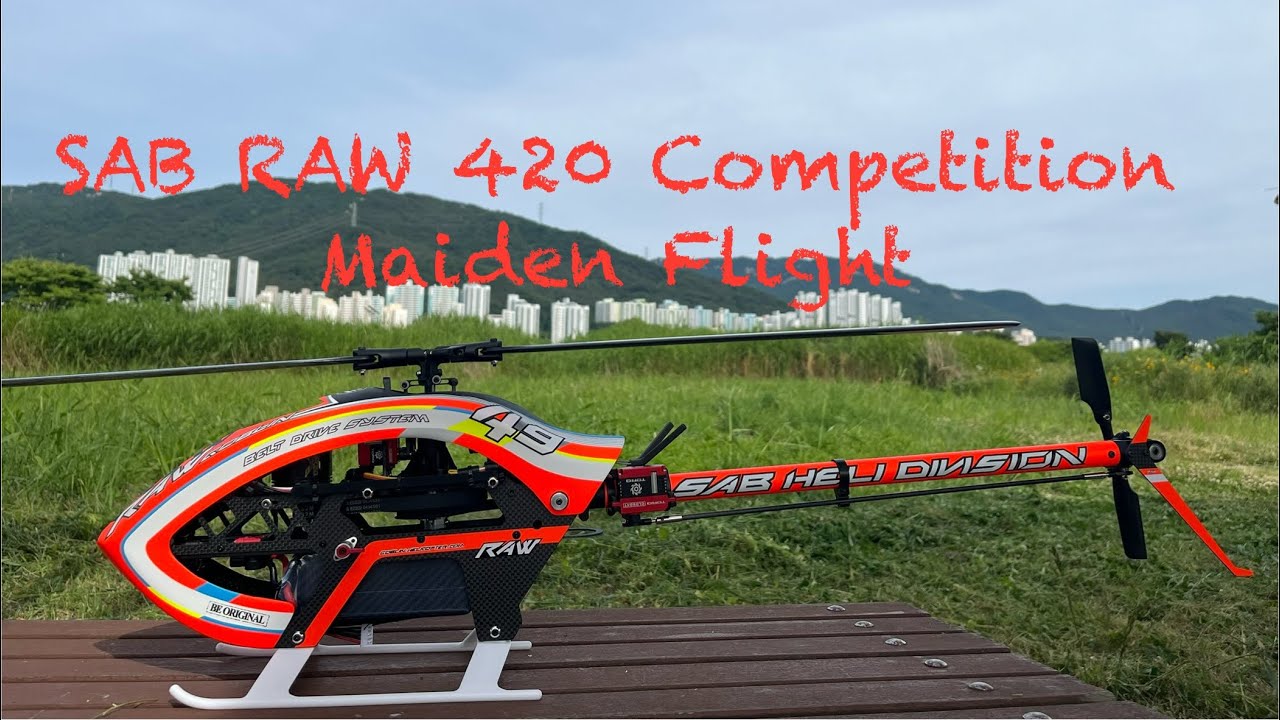 SAB Raw 420 Competition Maiden Flight - YouTube