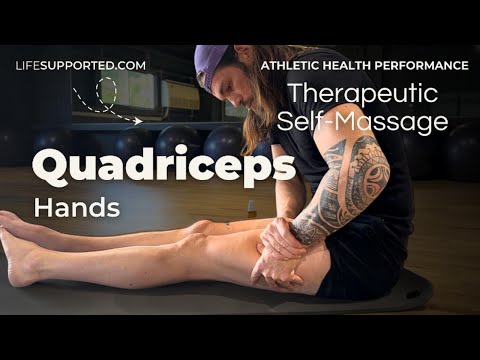 Knee Pain Release (Front Part) with TSM, Hands I Therapeutic Self-Massage