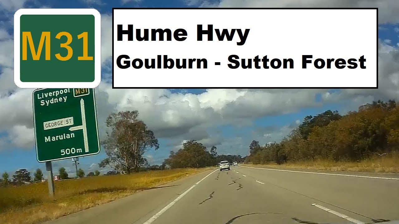 M31 Driving Hume Highway from Melbourne(Canberra) to Sydney 007(002 ...
