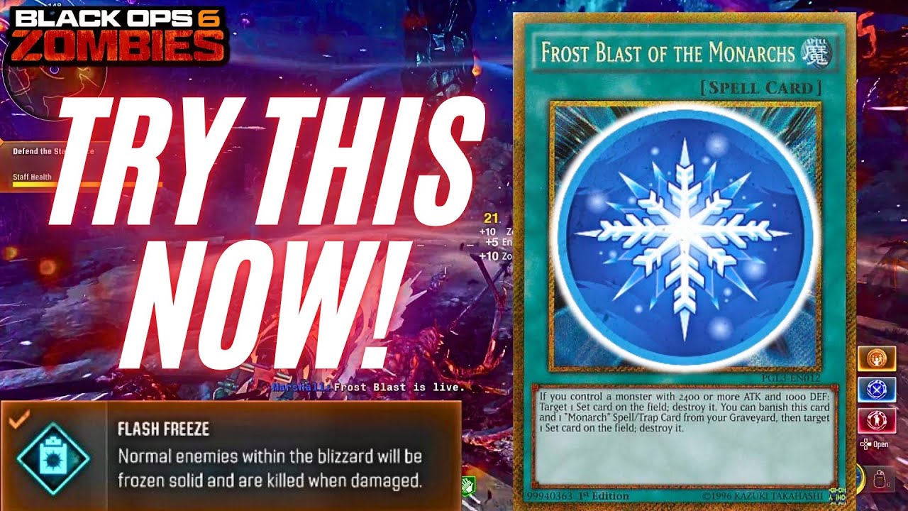USE THIS NOW! BEST AUGMENTS for FROST BLAST! (BO6 Zombies Best Augments ...
