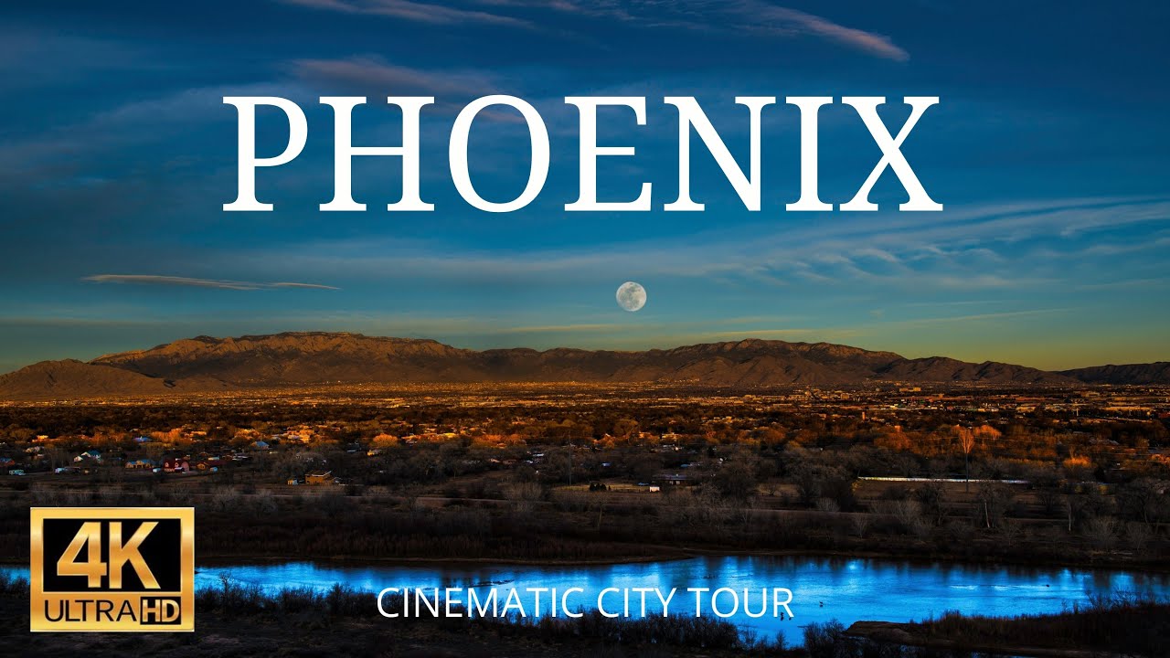 PHOENIX , USA 4K Cinematic City Tour | Flying Over Phoenix | Phoenix by ...