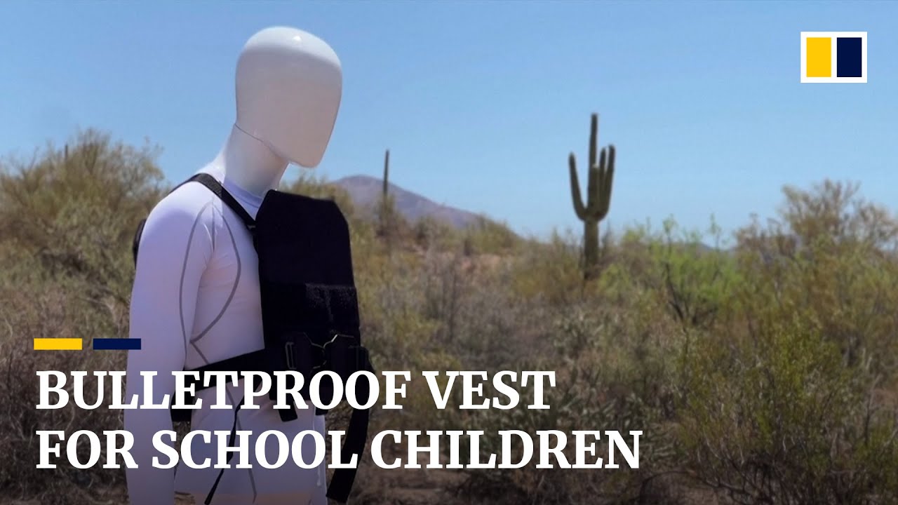 Arizona firefighter designs bulletproof vest to fit into children’s ...