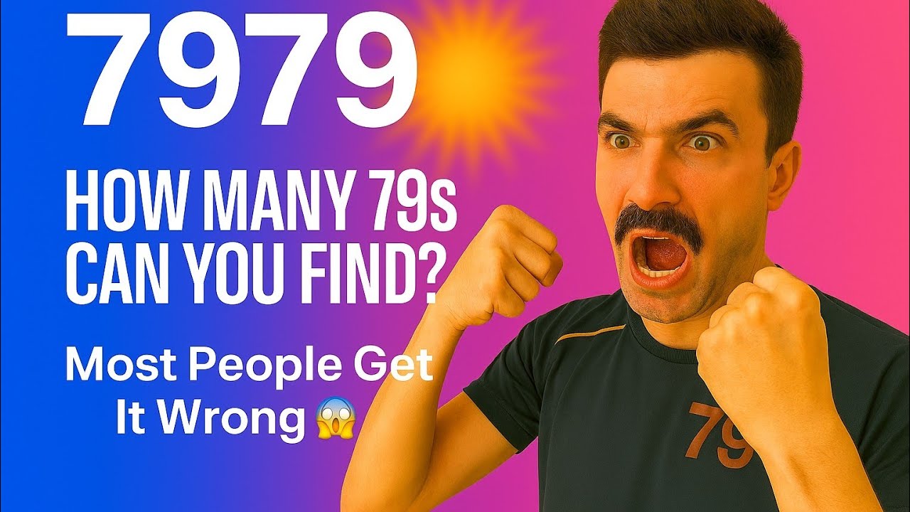 “Only 1% Can Spot All the 79s — Are You One of Them? - YouTube