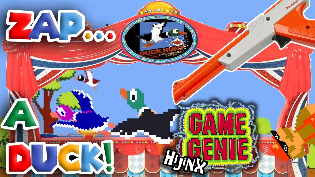 Hacking Duck Hunt (NES) - Game Genie Hijinx! - YouTube