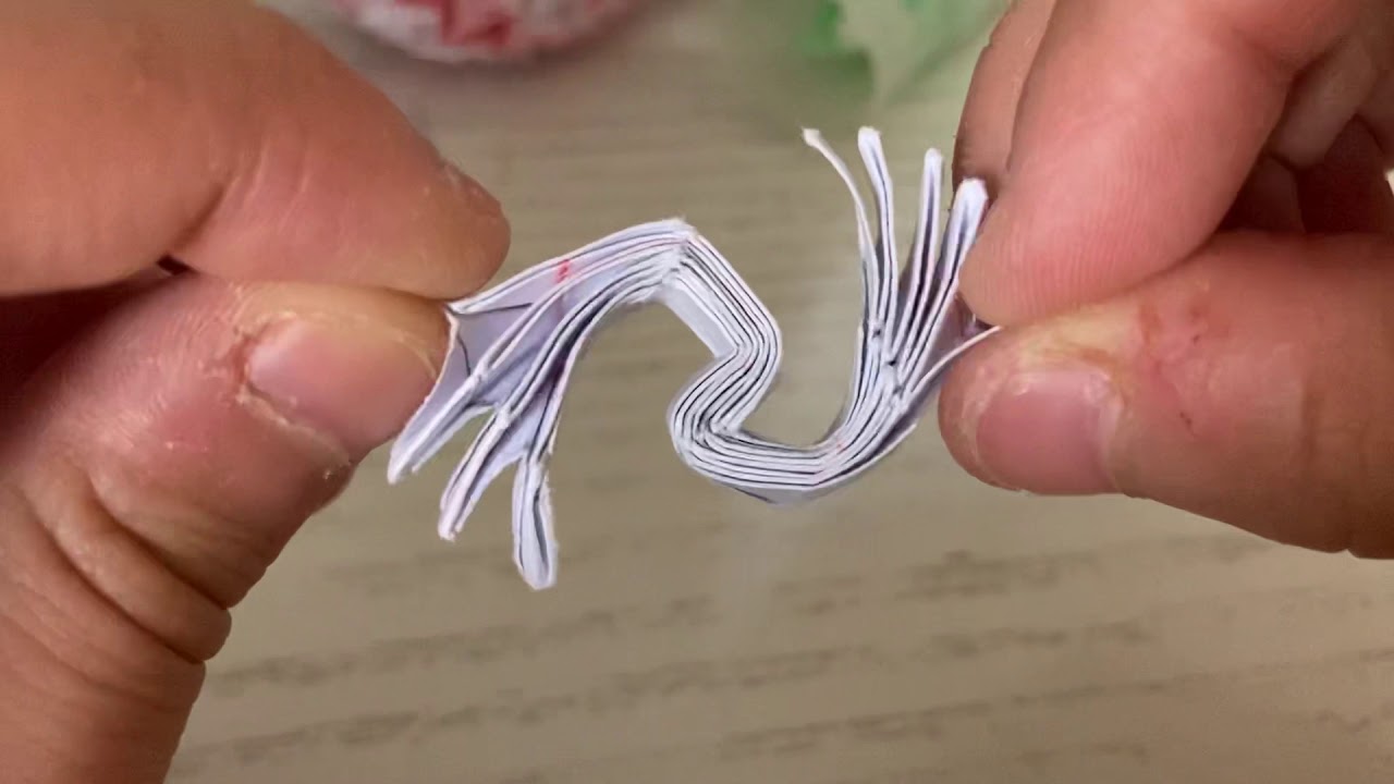origami flasher storm design by origami kid king - YouTube