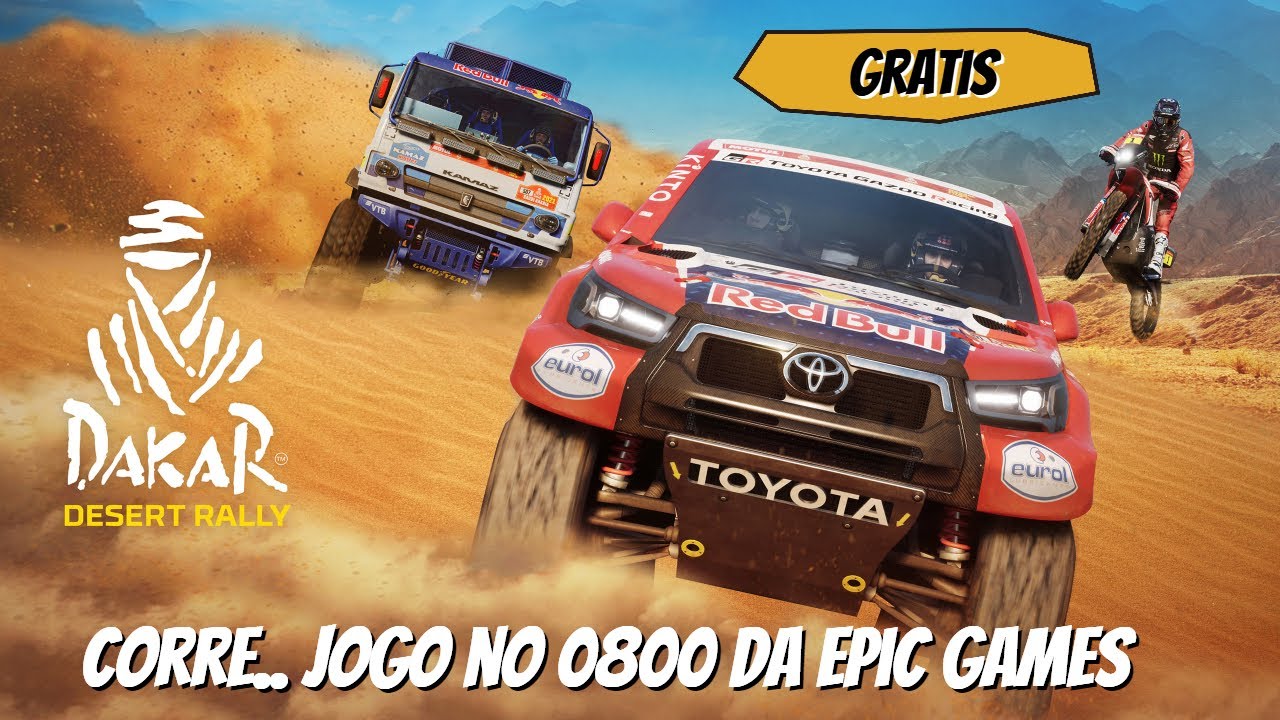 CORRE!! Dakar Desert Rally ‐ Gratuito na Epic Games Até 22/02/2024 ...