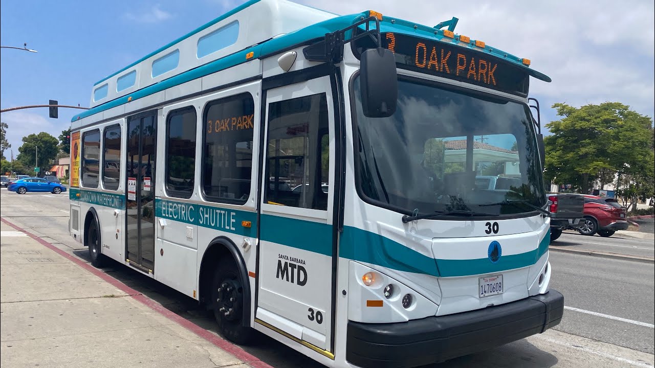 Santa Barbara MTD 2017 BYD K7M #30 - YouTube
