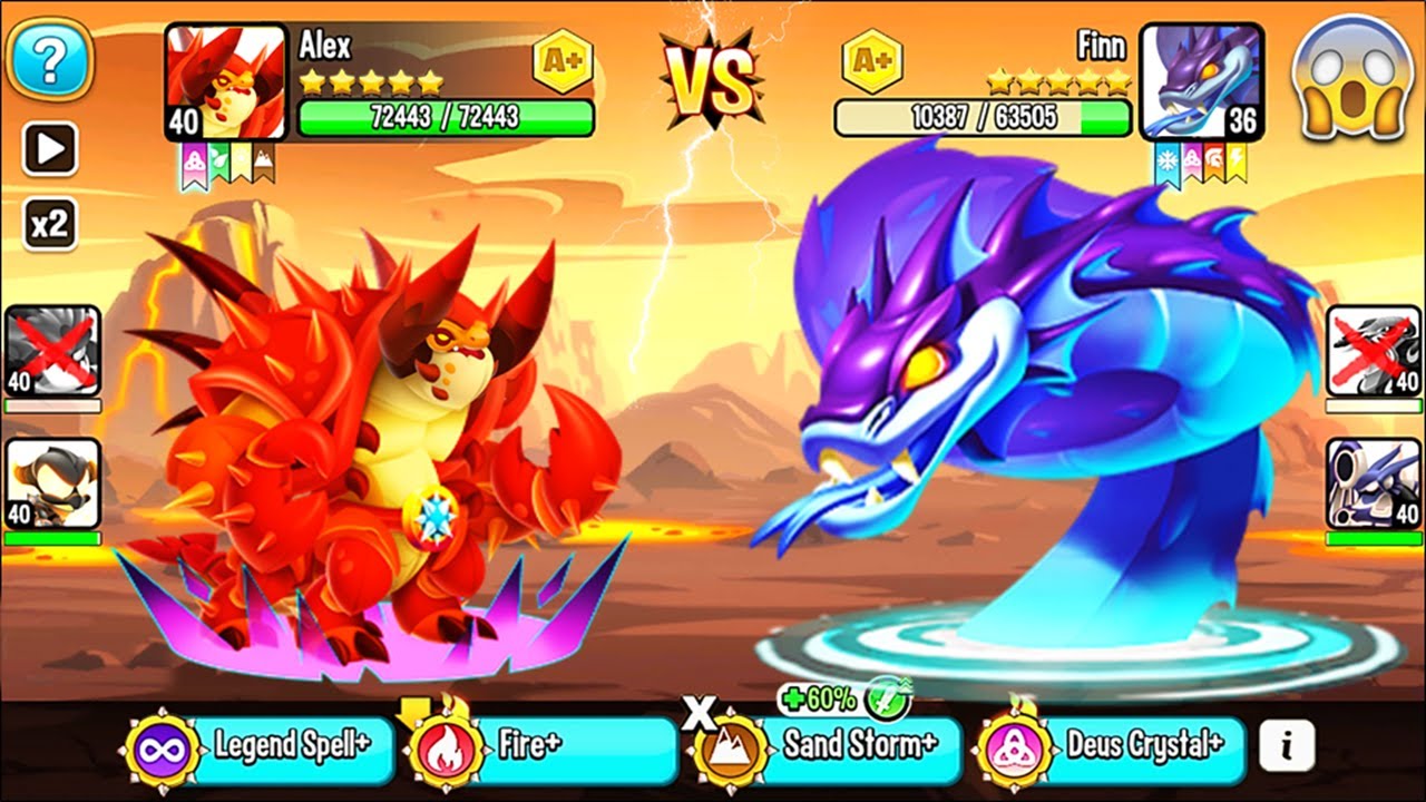 Dragon City: Spiked Claws Dragon | NEW League Battle 400 [MAX LEVEL] 😱 ...
