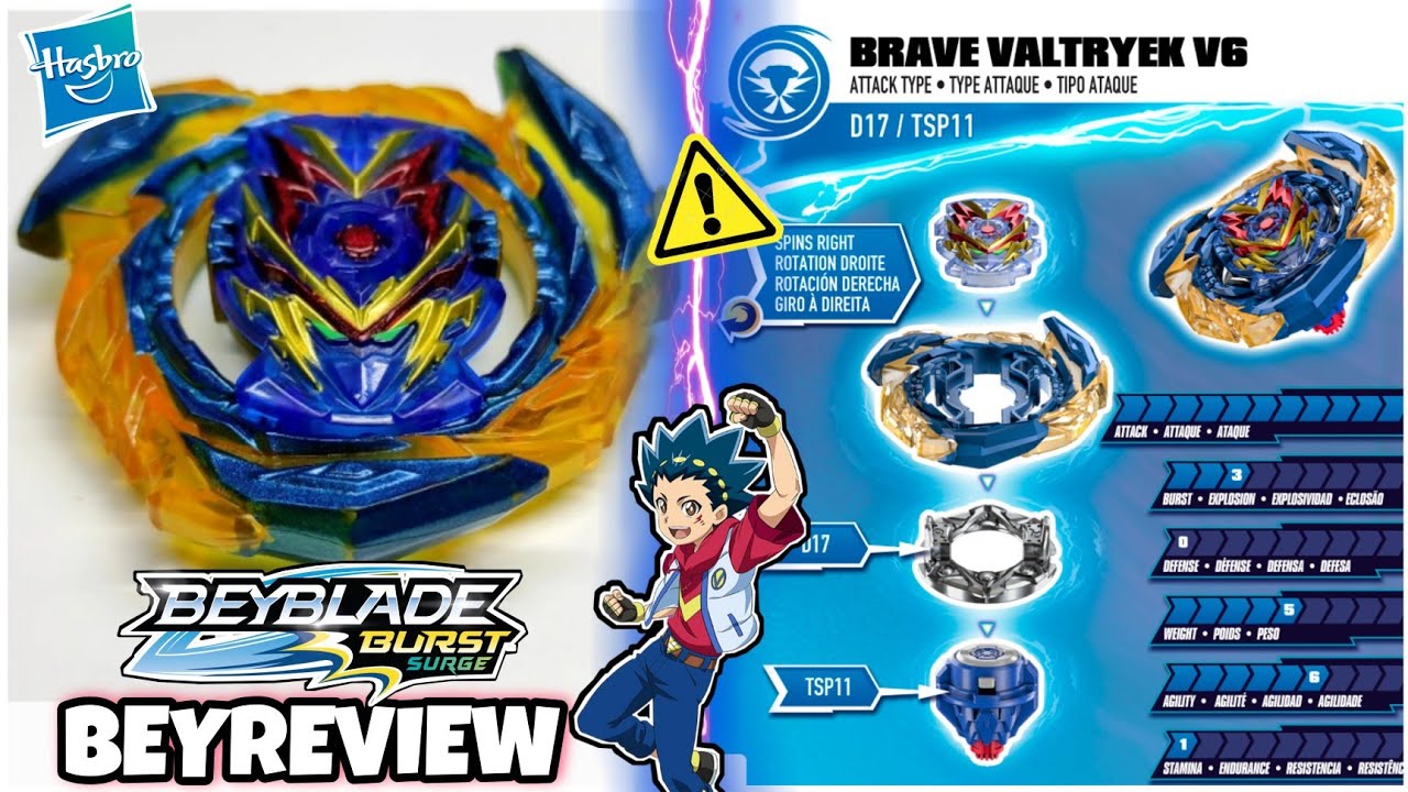 Todo sobre *BRAVE VALTRYEK V6* Beyreview & Combos HASBRO - YouTube