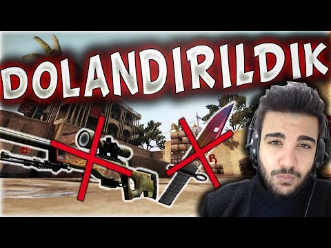 DOLANDIRILDIK !! DRAGON LORE VE BIÇAK GİTTİ AÇIKLAMA (CS:GO)