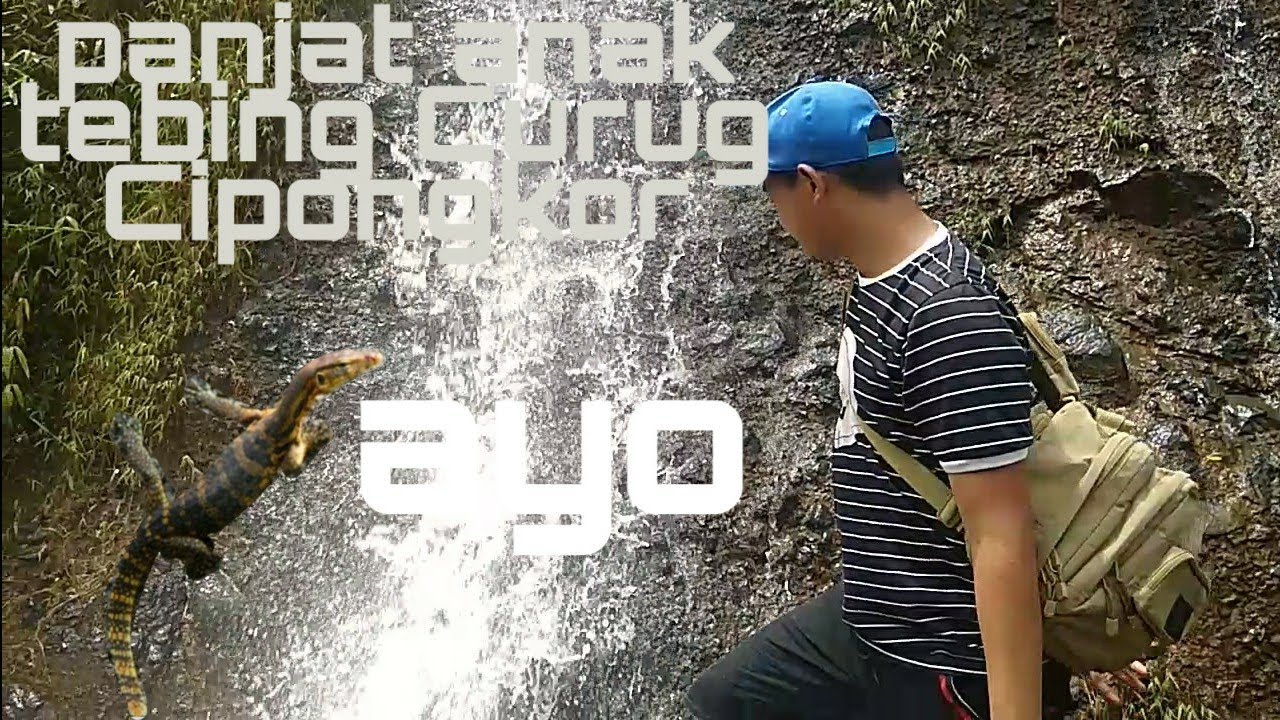 Panjat tebing anak Curug Cipongkor,...??? - YouTube