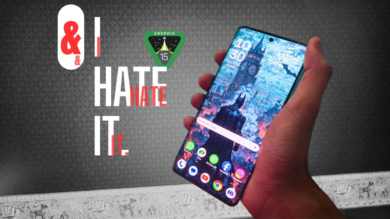 Why I Hate This Phone Even After Android 15 Update @deepstech_ - YouTube