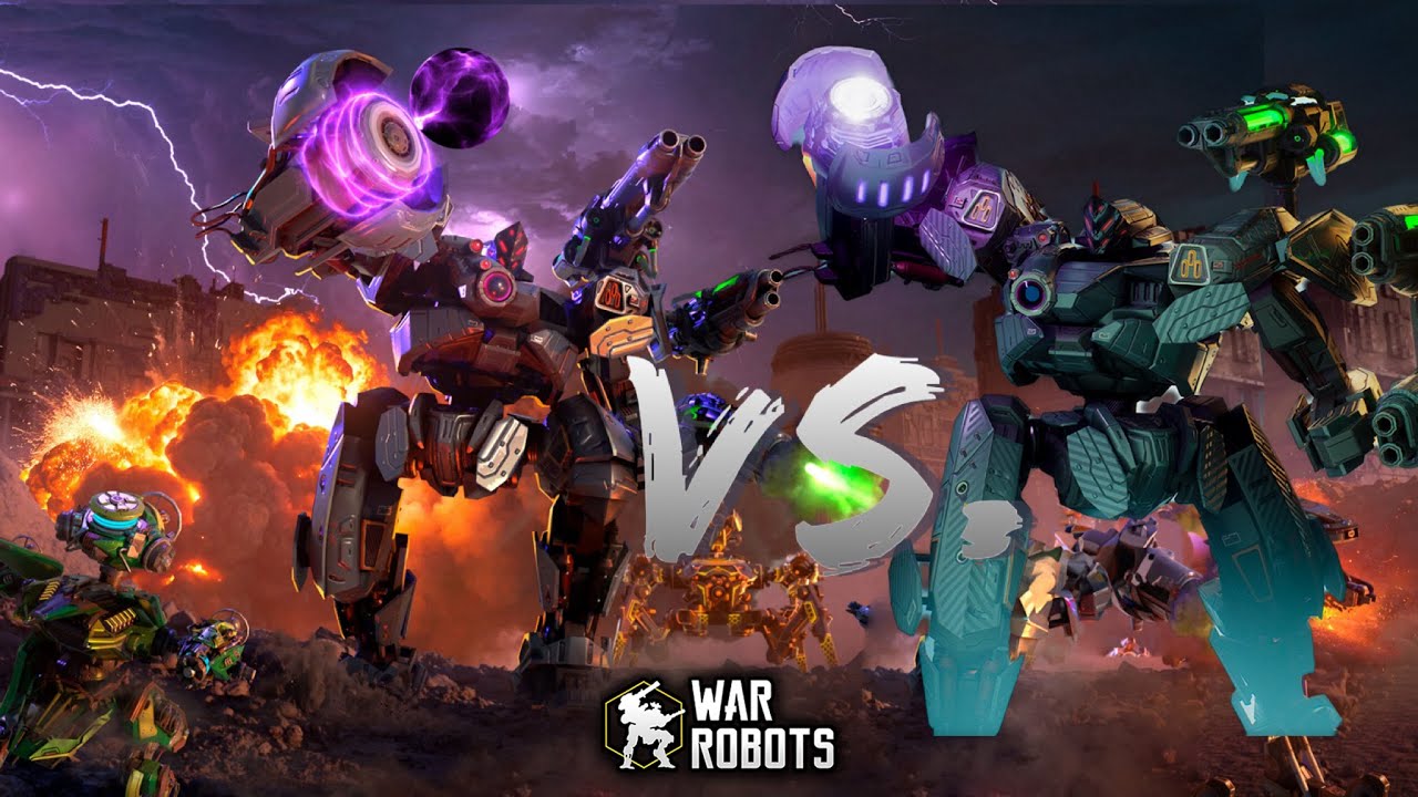 MAULER vs. MAULER (maxed) | How Long can that fight last | War robots ...