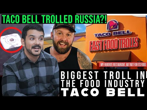 Biggest Troll In The Food Industry - Taco Bell reaction - YouTube