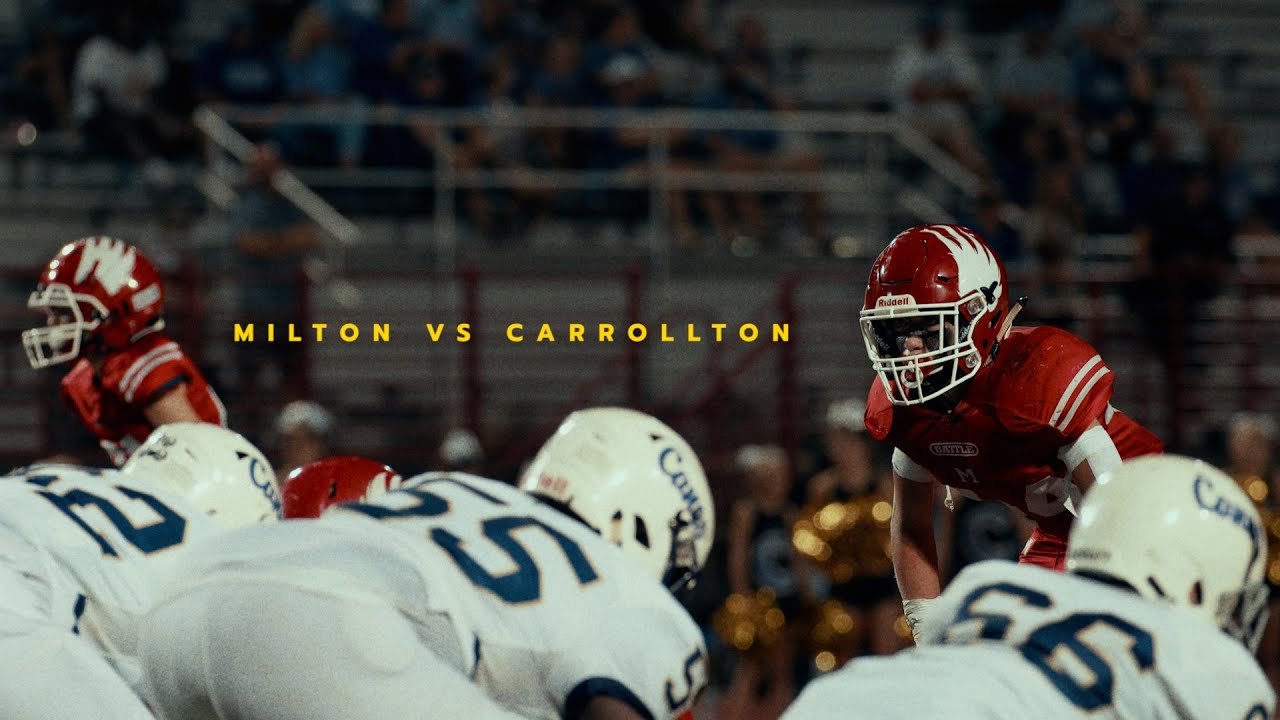 8th grade milton vs carrollton hype video. - YouTube
