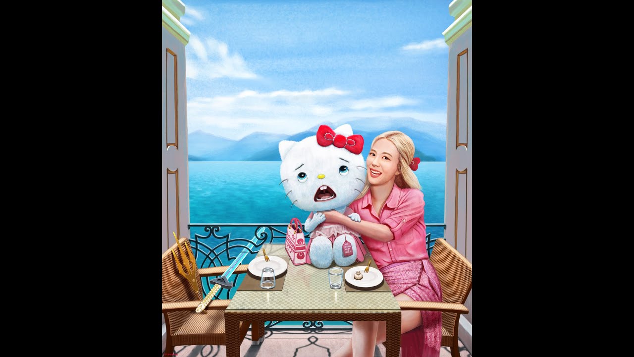 Blackpink Jisoo - the last known sighting of Hello Kitty at Lake Como 😭 ...