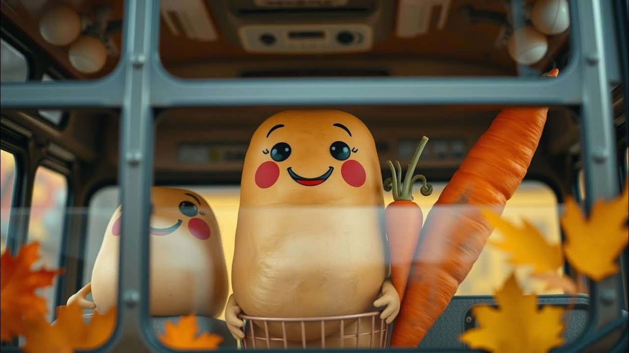 "The Talking Veggies | Fun Kids Song & Nursery Rhyme"Meet the Talking ...