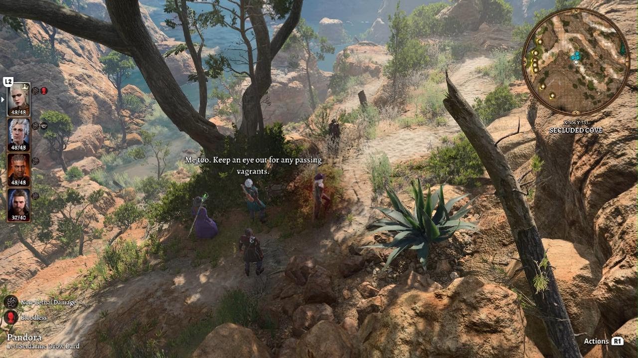 [BG3 Baldur's Gate 3] Party Banter: Secluded Cove (Astarion, Wyll ...