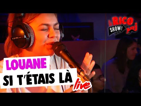 Louane Si t'étais là LIVE - Le RicoShow Sur NRJ - YouTube