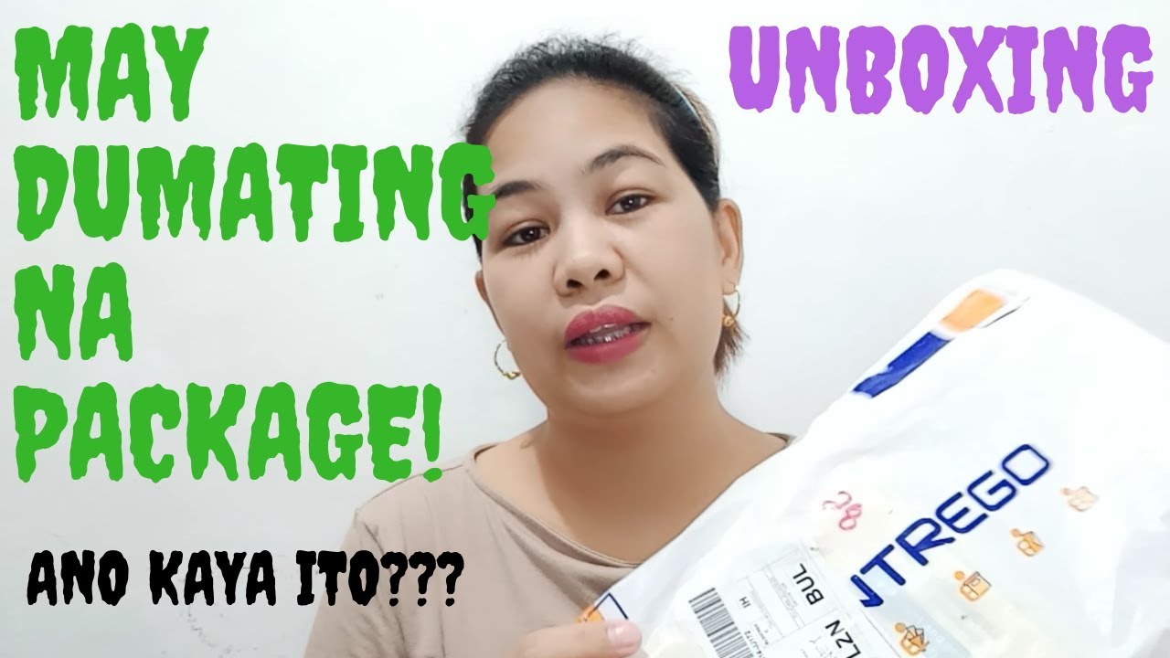 Unboxing: May dumating na package! Ano kaya ito? - YouTube
