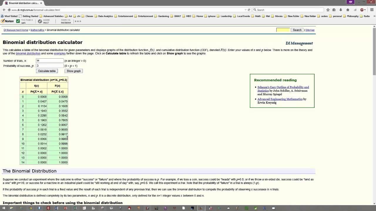 Online Calculator for Binomial Distribution - YouTube