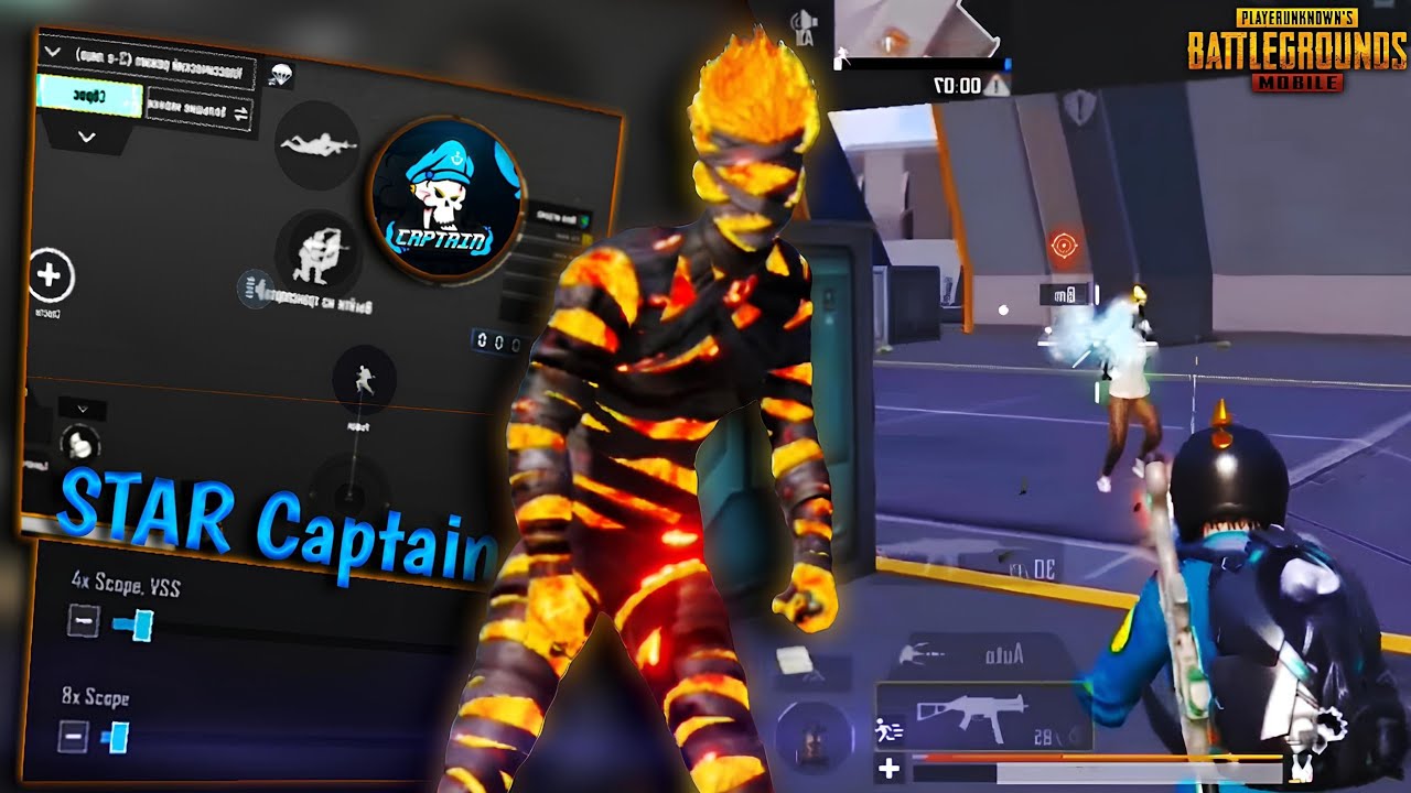 НОВАЯ РАСКЛАДКА В 4 ПАЛЬЦА STAR CAPTAIN и СЕНСА | PUBG MOBILE - YouTube