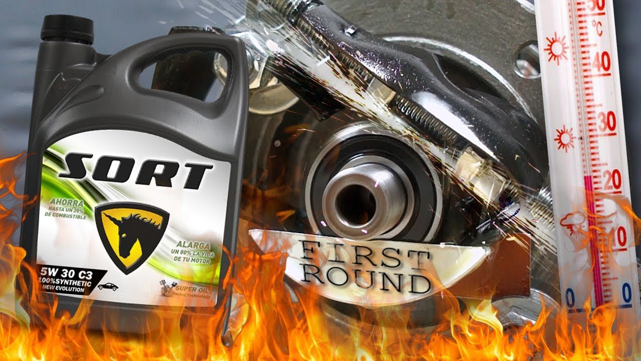 Sort 5W40 C3 Jak skutecznie olej chroni silnik? 100°C - YouTube