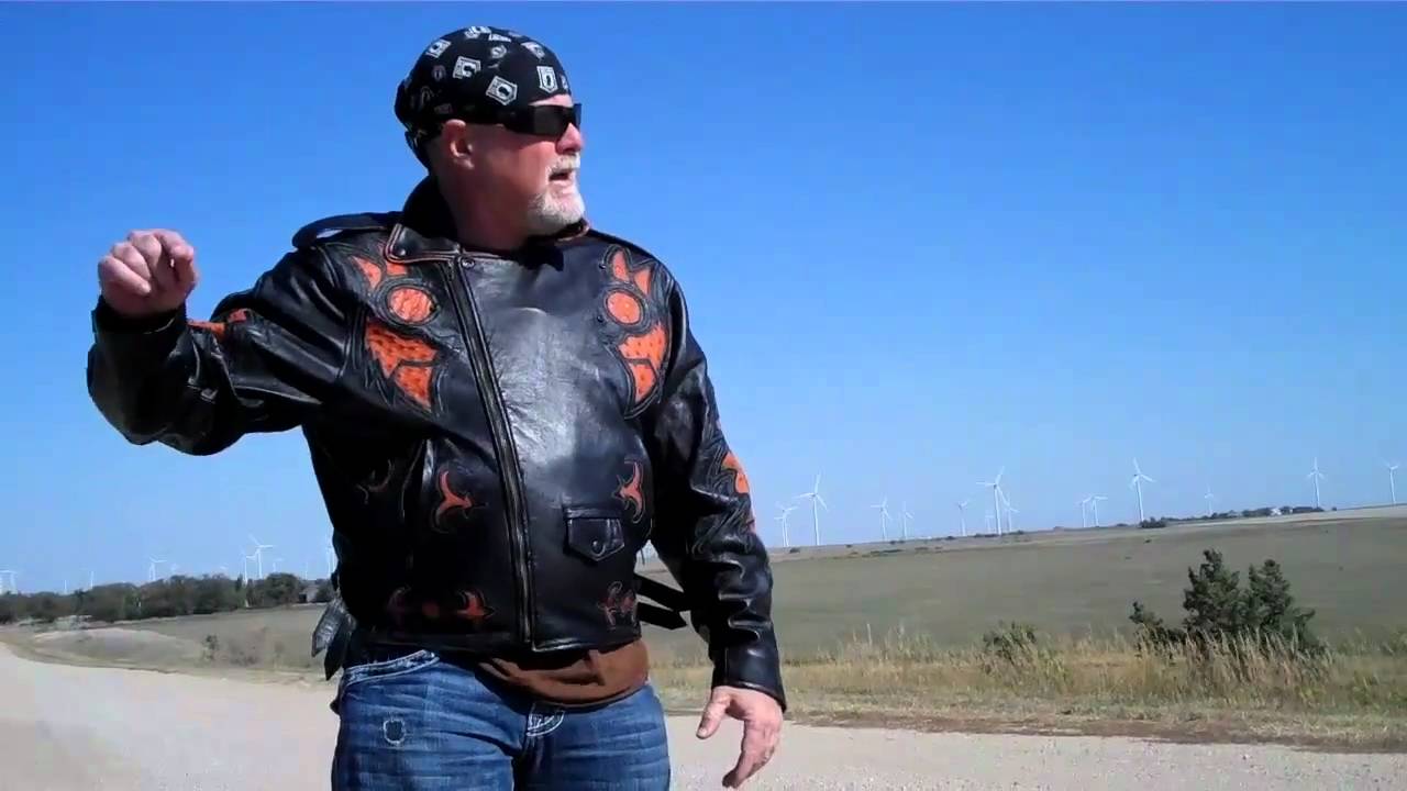 Angry Biker on Ugly Air power - YouTube