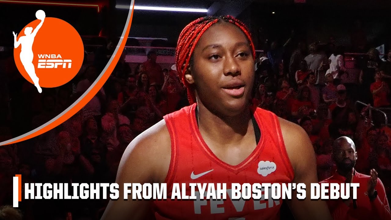 Aliyah Boston nearly records double-double in WNBA debut for Indiana ...