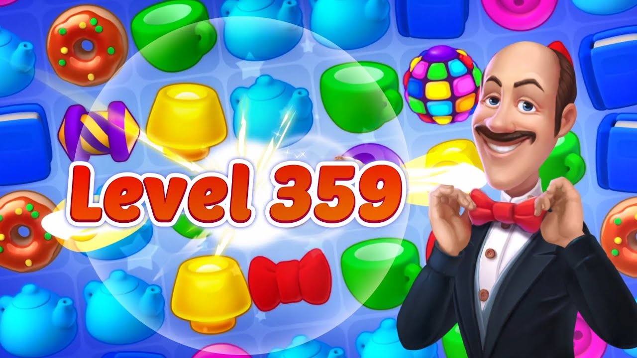 Homescapes: Level 359 - YouTube