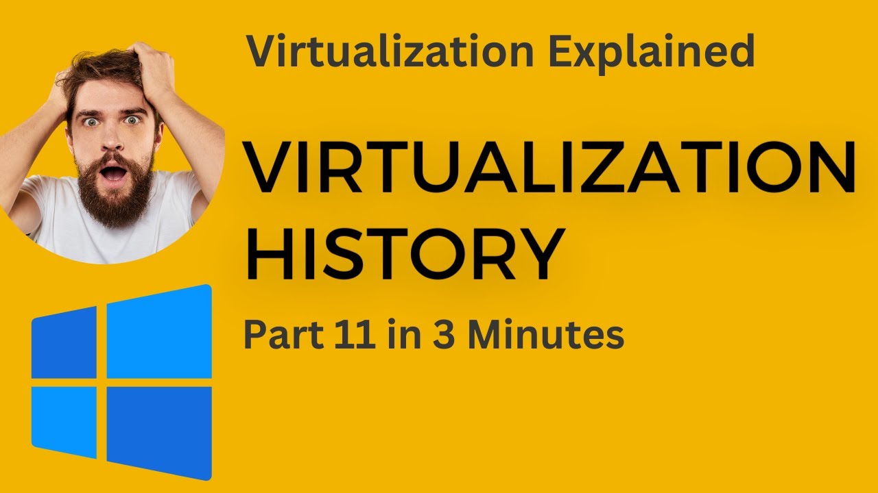 Virtualization Explained | Virtualization History | Part 11 in 3 Minute ...