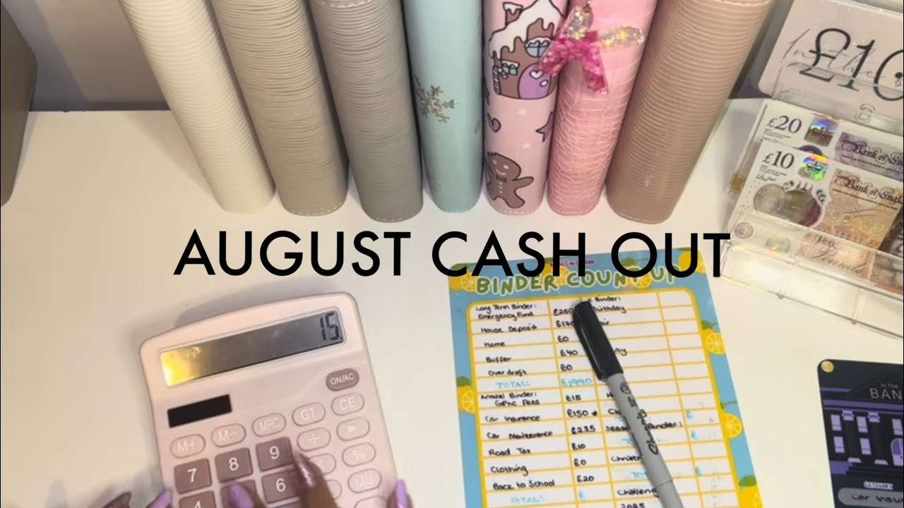 AUGUST CASH OUT & CASH CONDENSING - YouTube