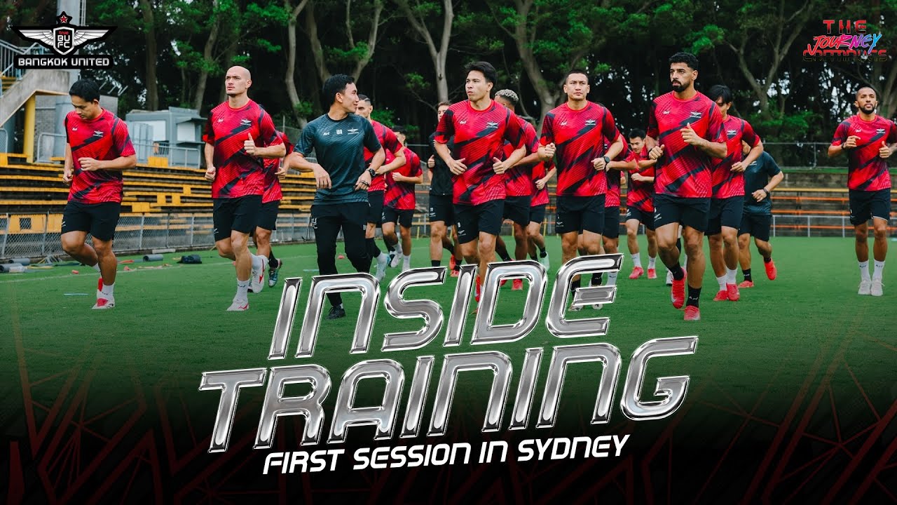 Inside Training | First session in Sydney. - YouTube