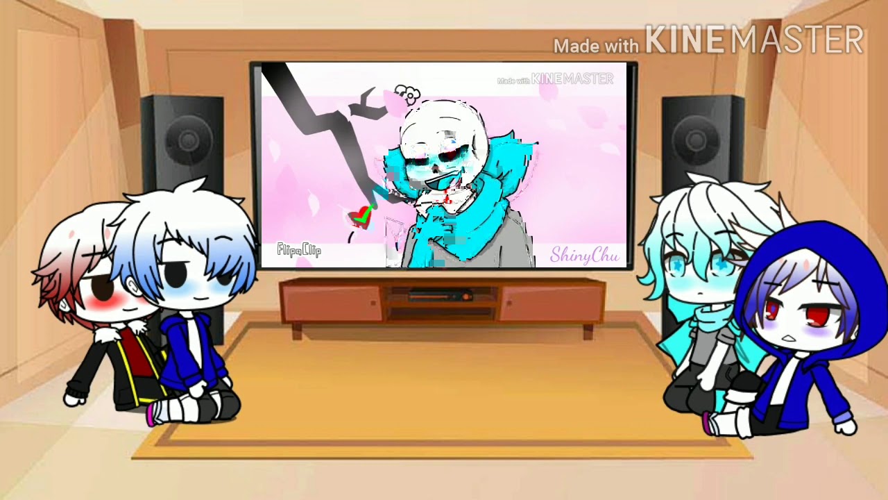 My ship's reacting on their ship's/classic x fell/dust x blue - YouTube