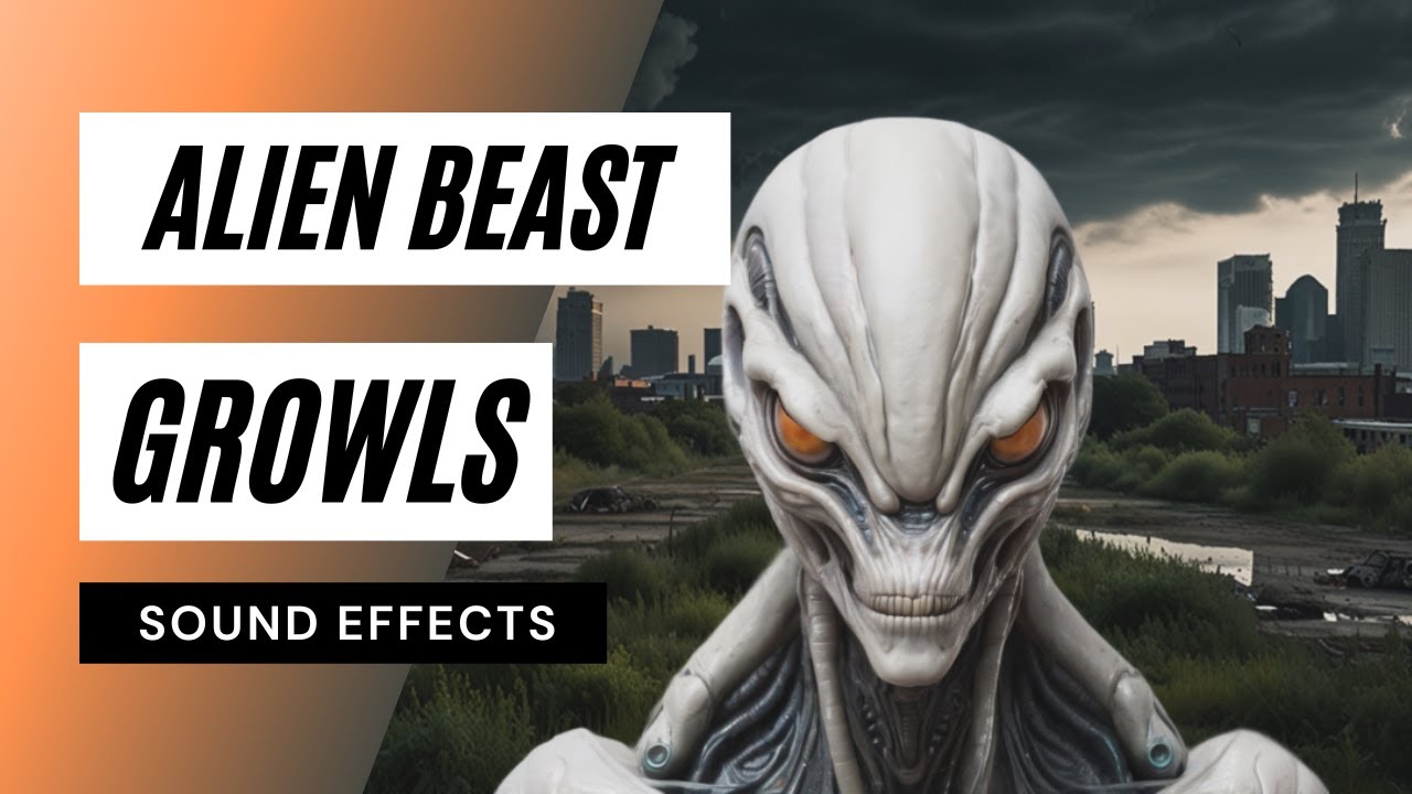 Alien Beast Growls - alien, beast - low choking growl creature growls ...