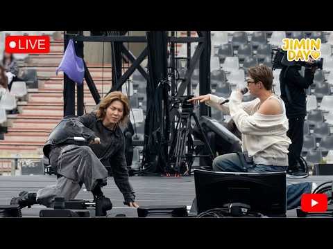 🔴LIVE BTS Jimin Makes Belgian ARMYs Cry! First Ever Emotional Soundcheck in Brussels! 🇧🇪