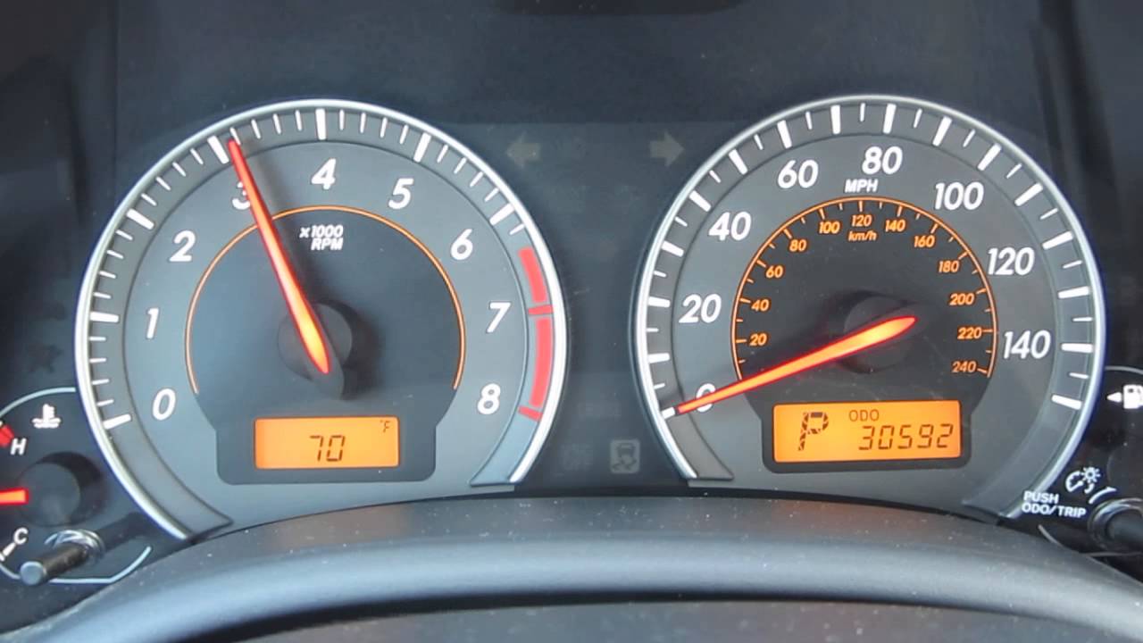 2010 Toyota Corolla, Red - STOCK# 5997A - Interior - YouTube