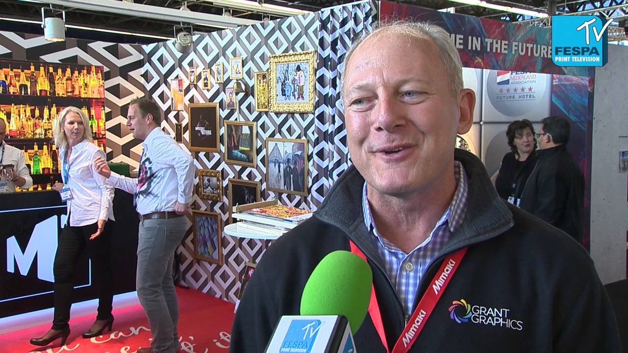 FESPA 2016 - Skip Grant visits Printeriors - YouTube