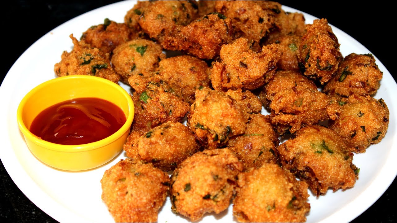 Vegetable Sooji Ki Pakoda || Snack Recipe - YouTube