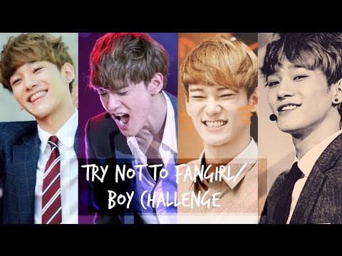 [Chen Version] Try not to fangirl/boy challenge