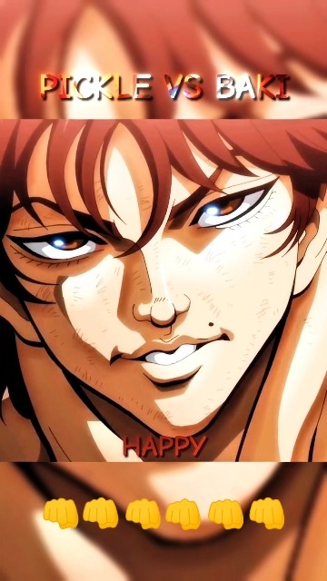 BAKI VS PICKLE #baki #bakihanma #anime #edit #bakithegrappler #hanma # ...