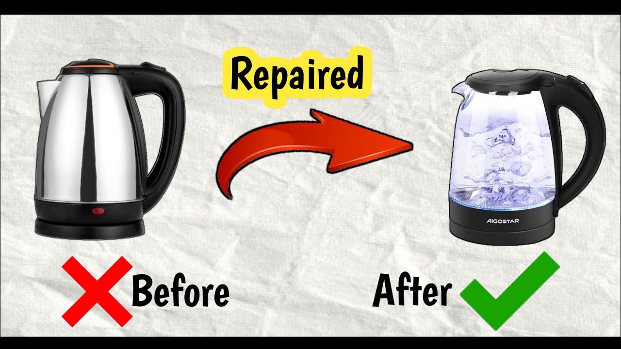 How to repair electric kettle at home| electric kettle ko repair kasy ...