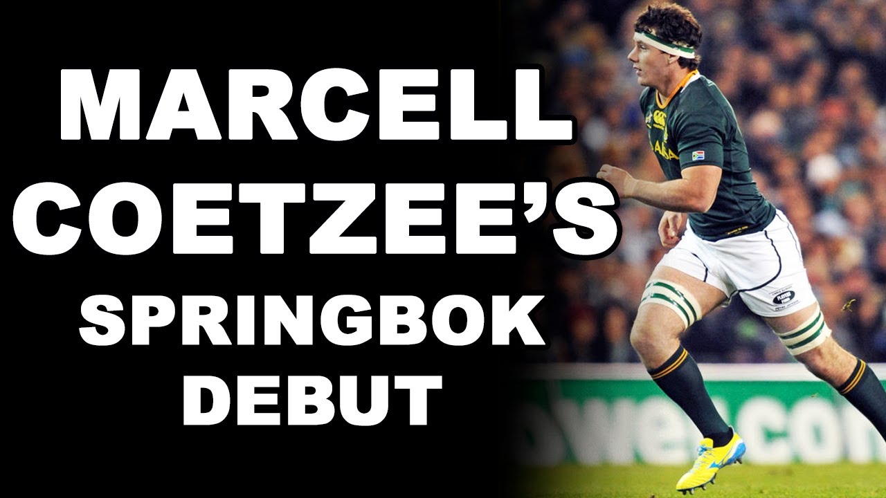 Marcell Coetzee's Springbok Debut - YouTube