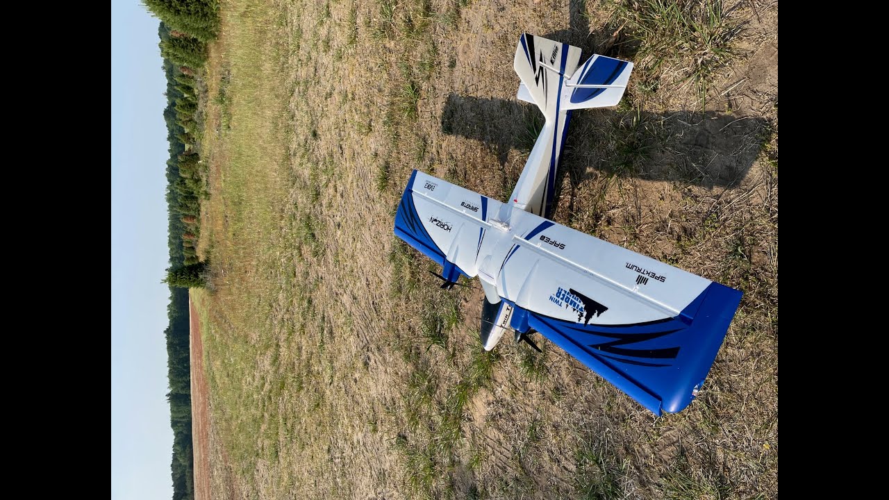 Twin timber flight 06-24-2023 onboard - YouTube