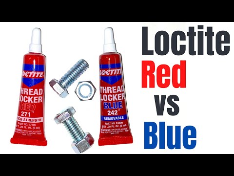 Nuts & Bolts - Loctite Red vs Loctite Blue Torque Test - How Much Stronger is Red than Blue?